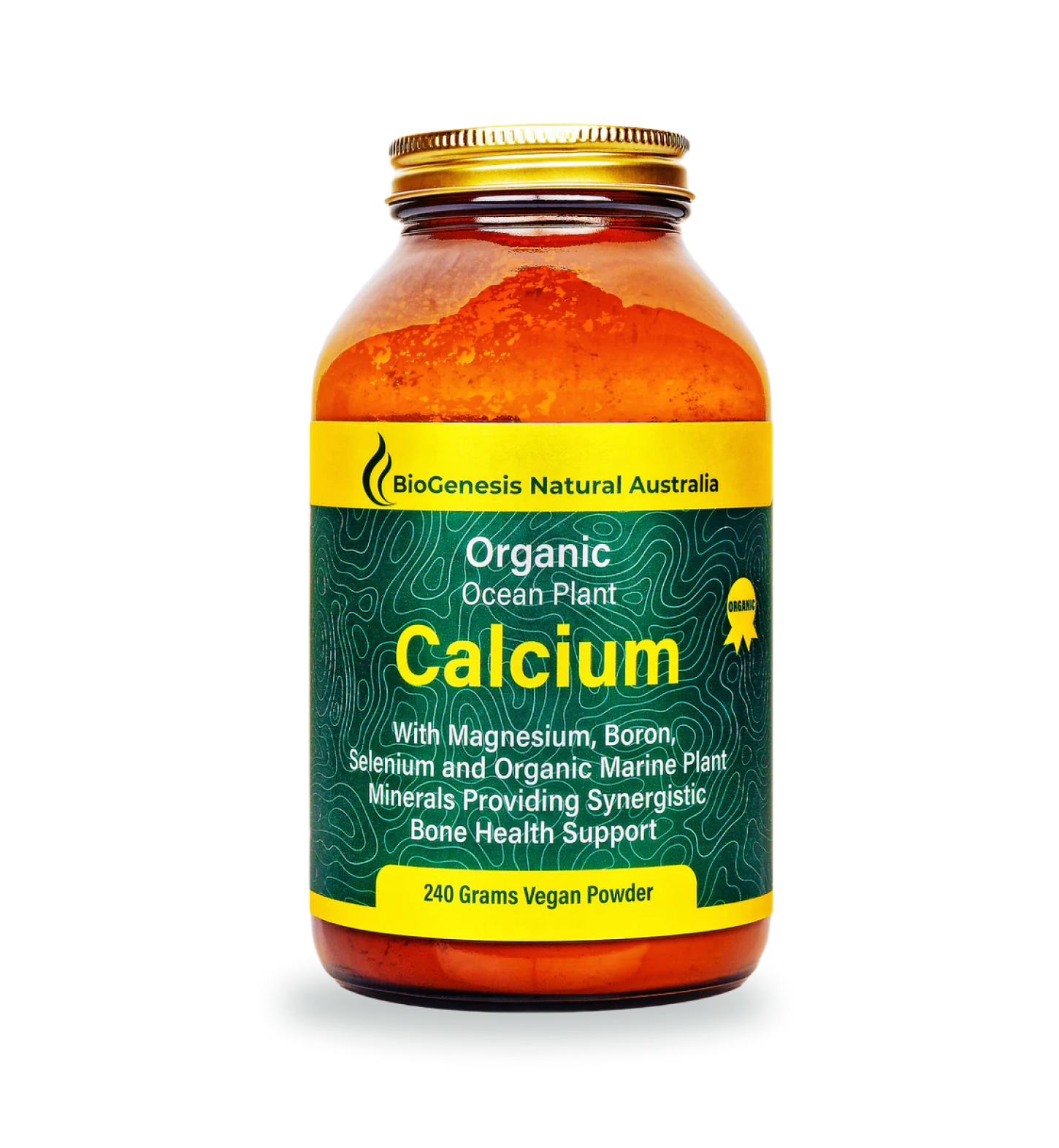 Organic Ocean Plant Calcium Powder, 240g – BioGenesis