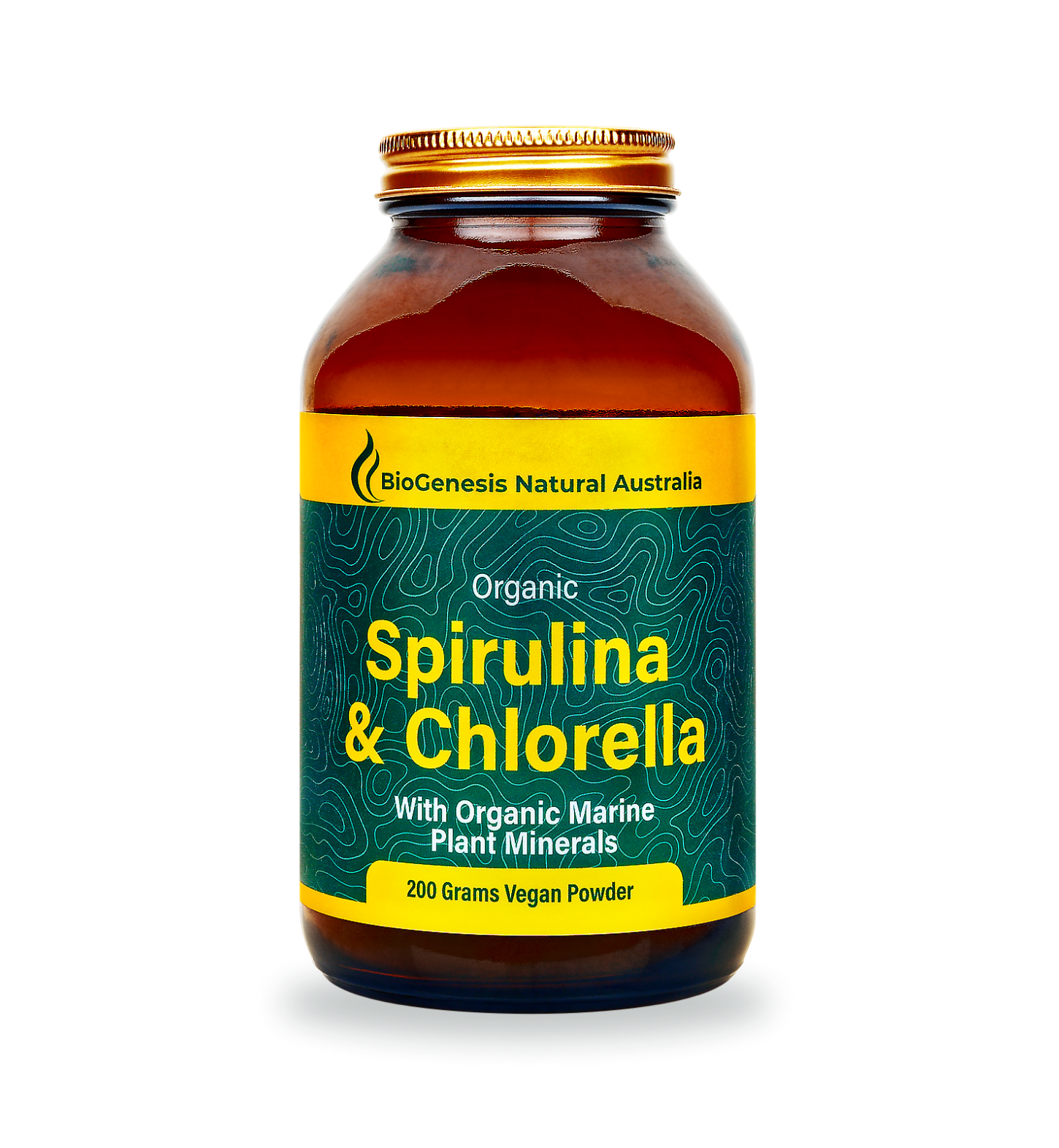 Organic Spirulina & Chlorella Powder, 200g – BioGenesis