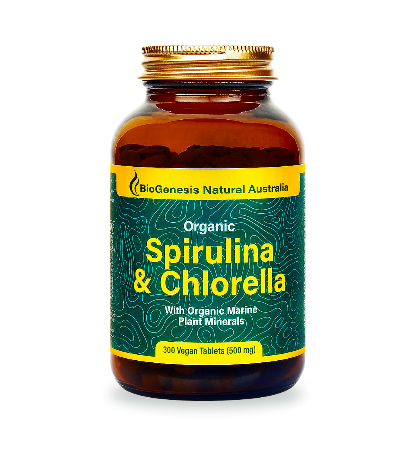 Organic Spirulina & Chlorella Tablets, 300 & 600 – BioGenesis