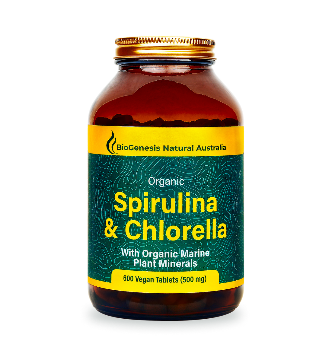 Organic Spirulina & Chlorella Tablets, 300 & 600 – BioGenesis